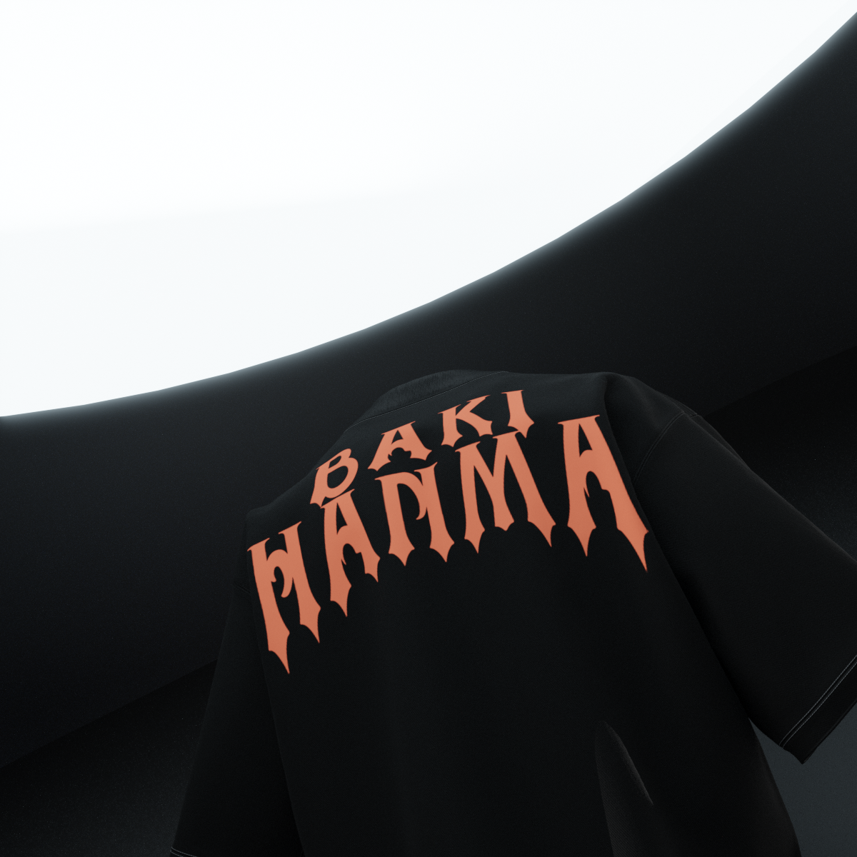 Baki Hanma Designed Oversized Tee – Hauntrex